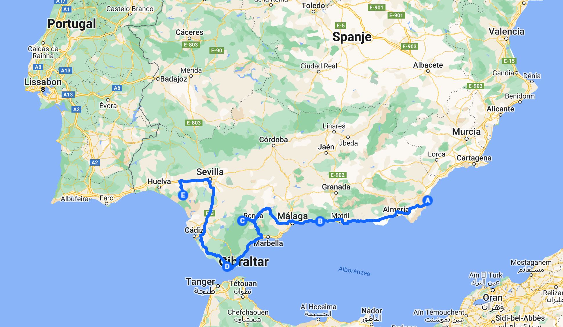 De 5 mooiste campings van Zuid-Spanje | Van Acht Campers